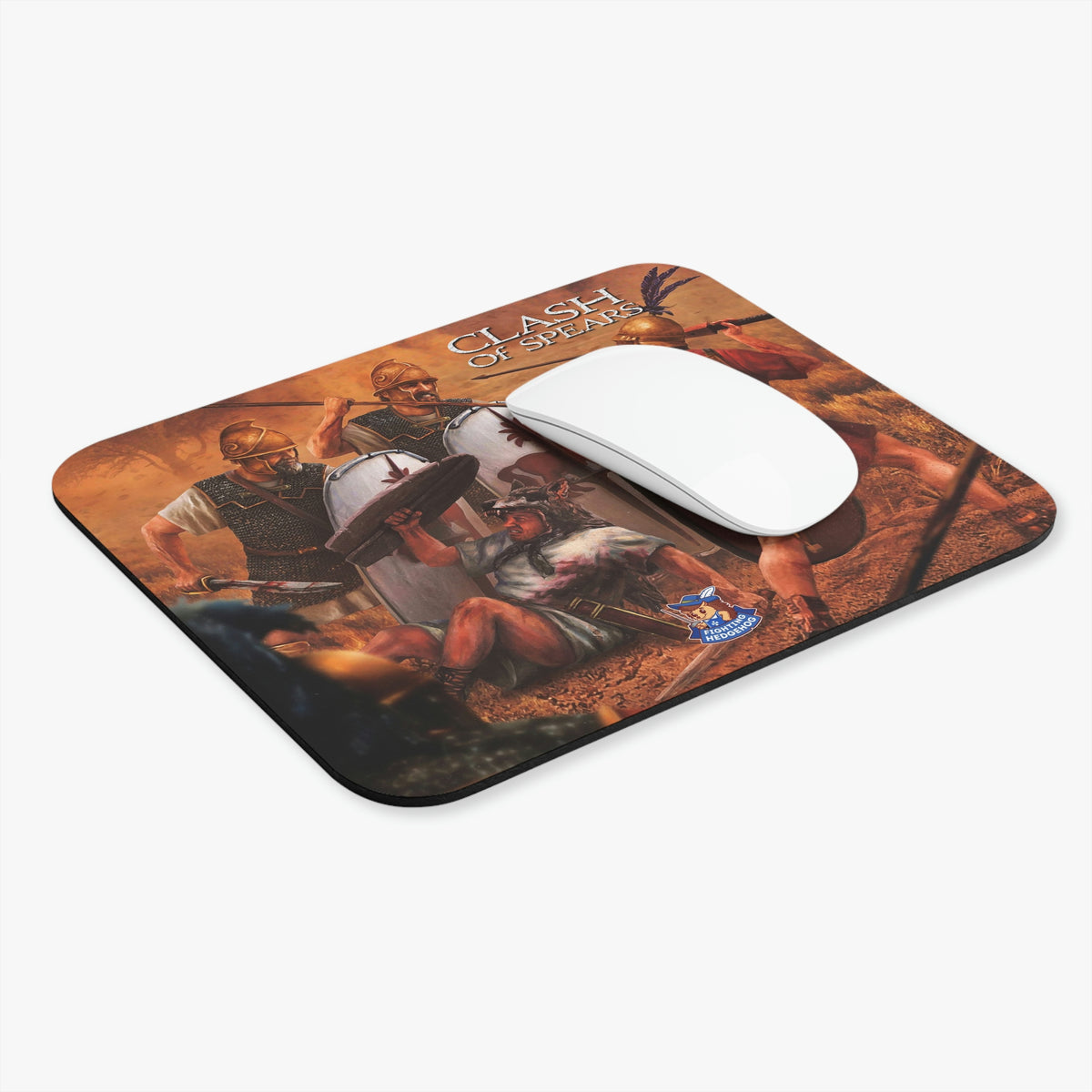 Mouse Pad (Rectangle) – Fighting Hedgehog